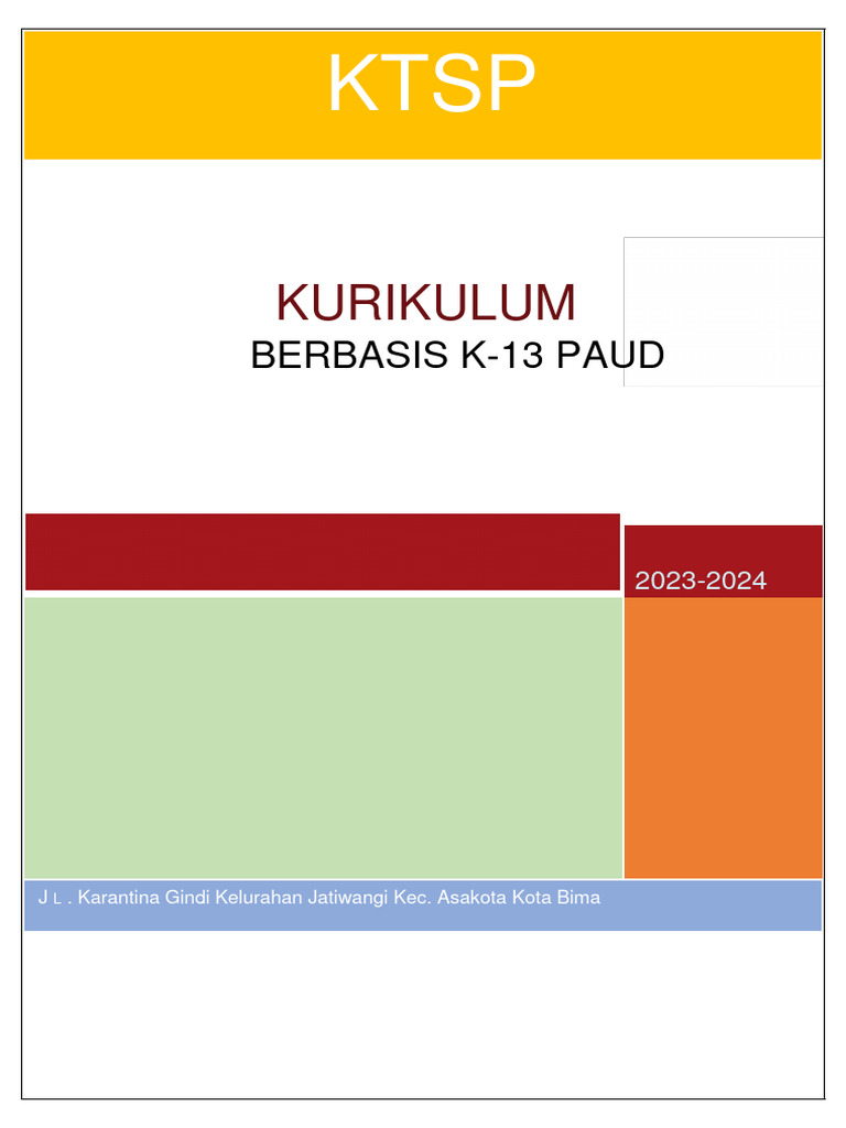 Kurikulum KTSP Satuan Pendidikan | PDF