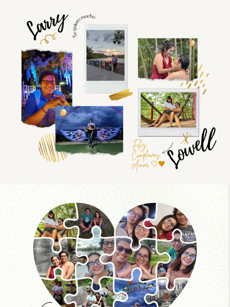 White Gold Foil New Year Vision Mood Board | PDF