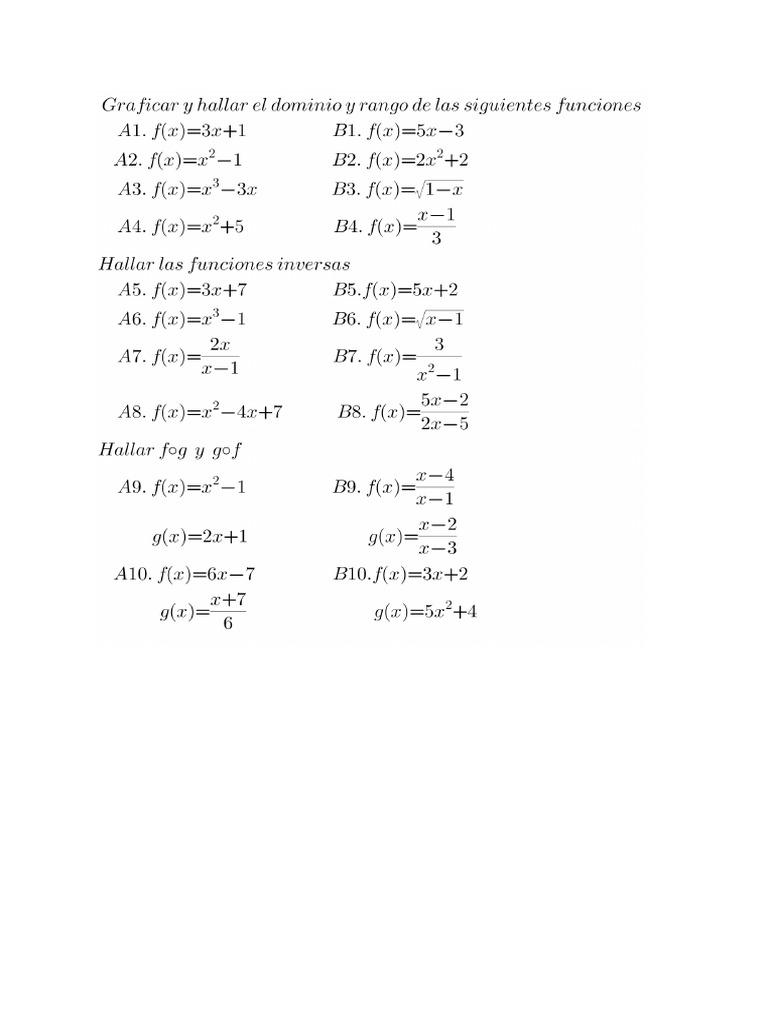Funciones 2 | PDF