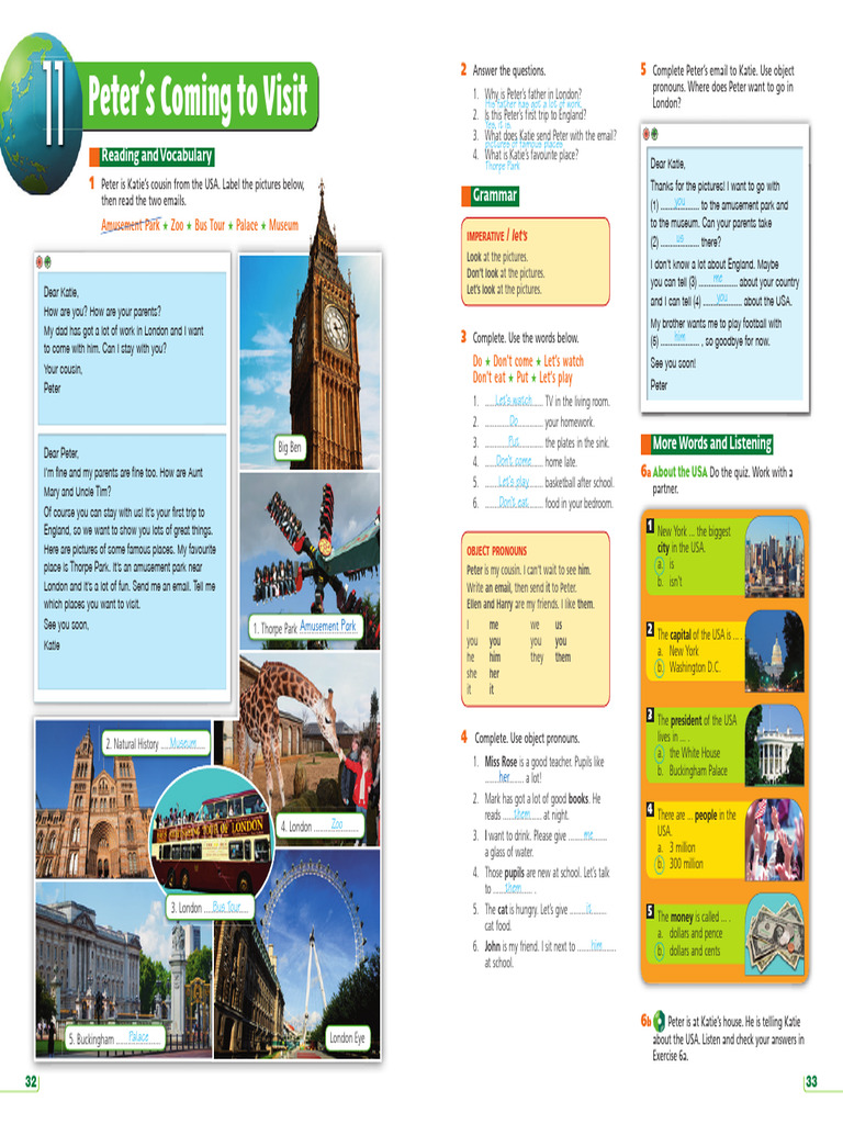 OurWorld1 Lessons11-15 11515 | PDF
