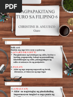Detailed Lesson Plan in Filipino 6 (Sanhi at Bunga) | PDF