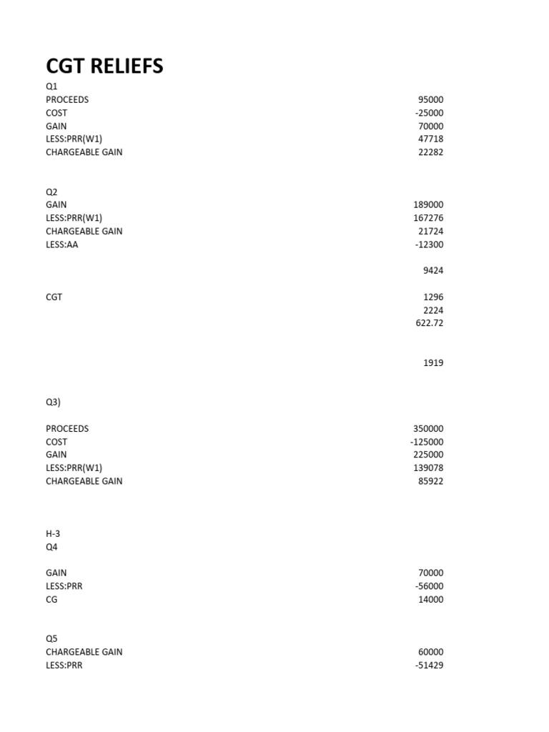 CGT 3 | PDF | Taxes | Government Finances