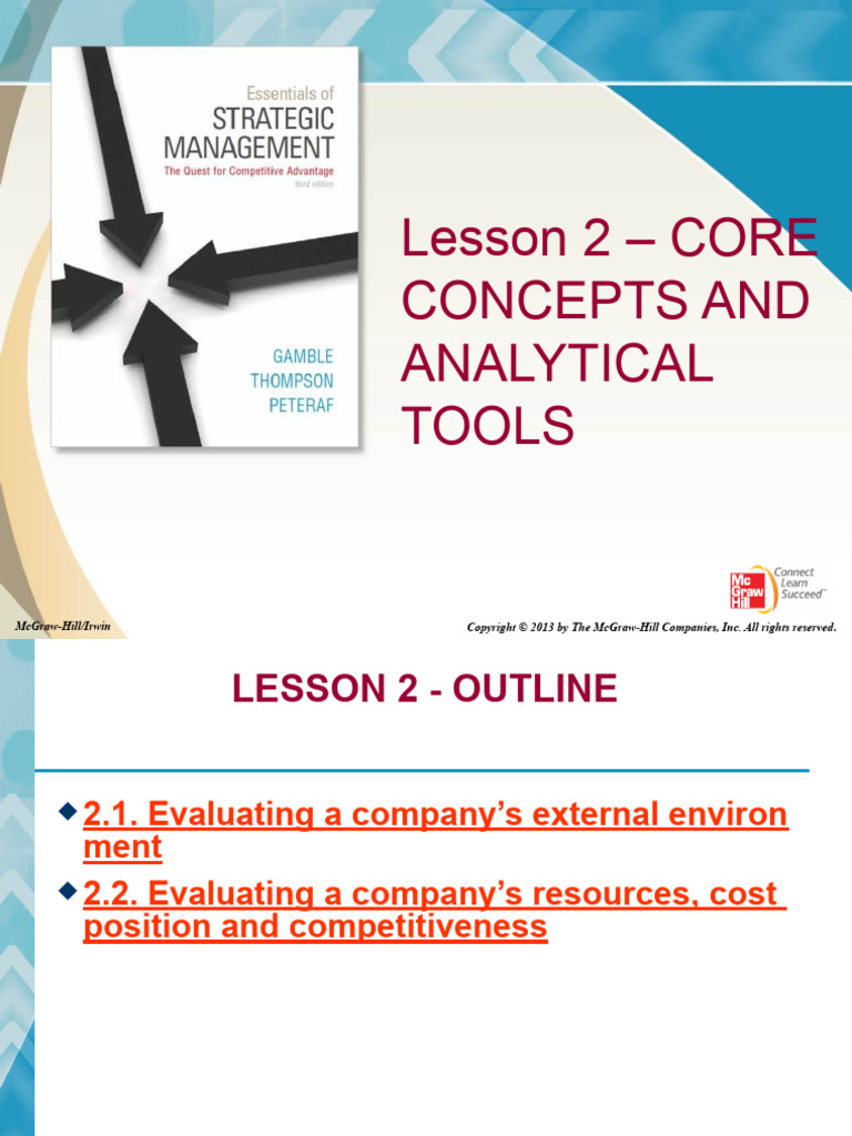 PSU-MGT 403 - Strategic Management - 2021F - Lecture Slides - 2 | PDF | Strategic Management ...