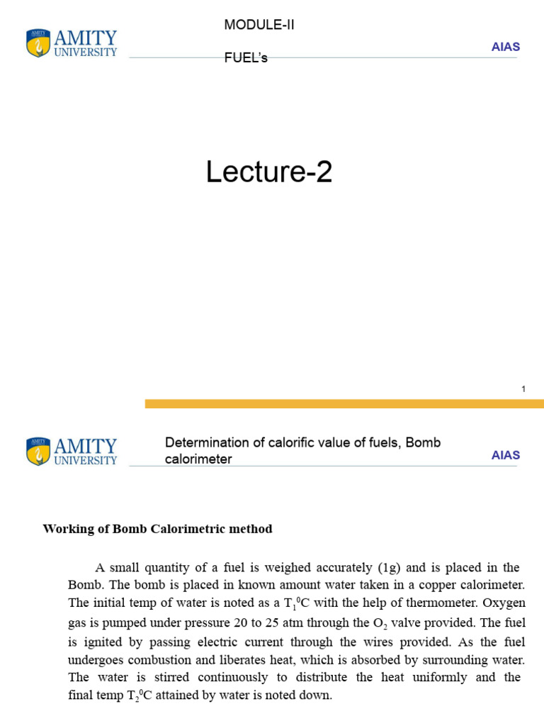 M2-L2 - Bombs Calorimeter | PDF | Energy Technology | Metrology