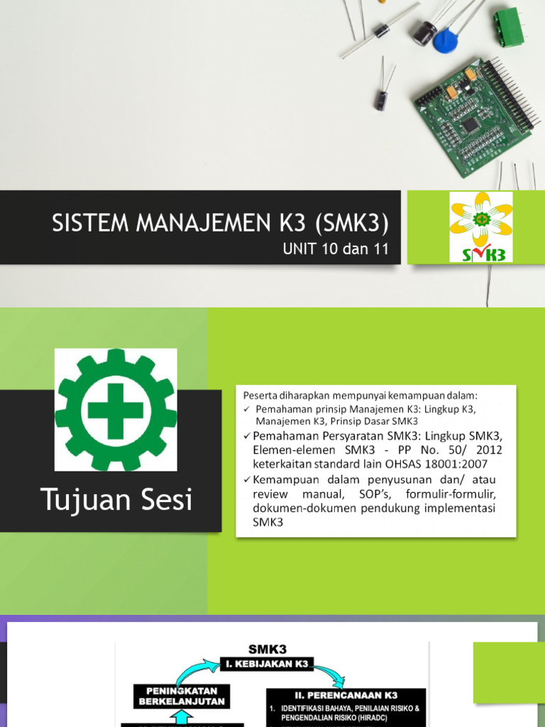 10-11. Mengelola Sistem Dokumentasi K3 Dan Menerapkan Manajemen Risiko ...