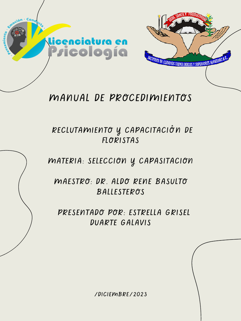 Manual de Procedimientos | PDF | Marketing | Creatividad