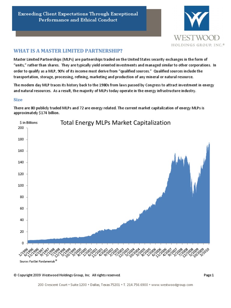 Westwood Holdings MLP | PDF | Partnership | Natural Gas
