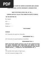 Drafting a Writ Petition | PDF | Writ | Mandamus