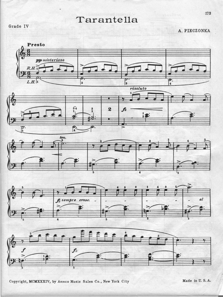 Tarantella Jayden | PDF