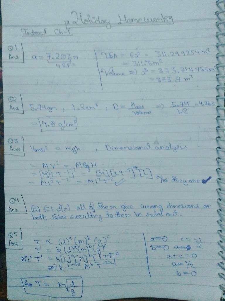 PHY HHW ??? XIth | PDF