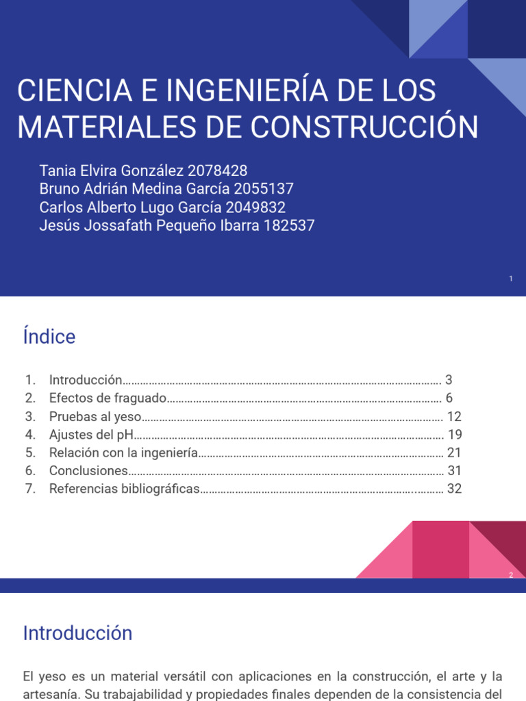 Pia Cimc 2024 | PDF | Yeso | Ph