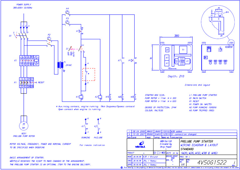 4v50g1522i (1) Prelube Pump Starter | PDF