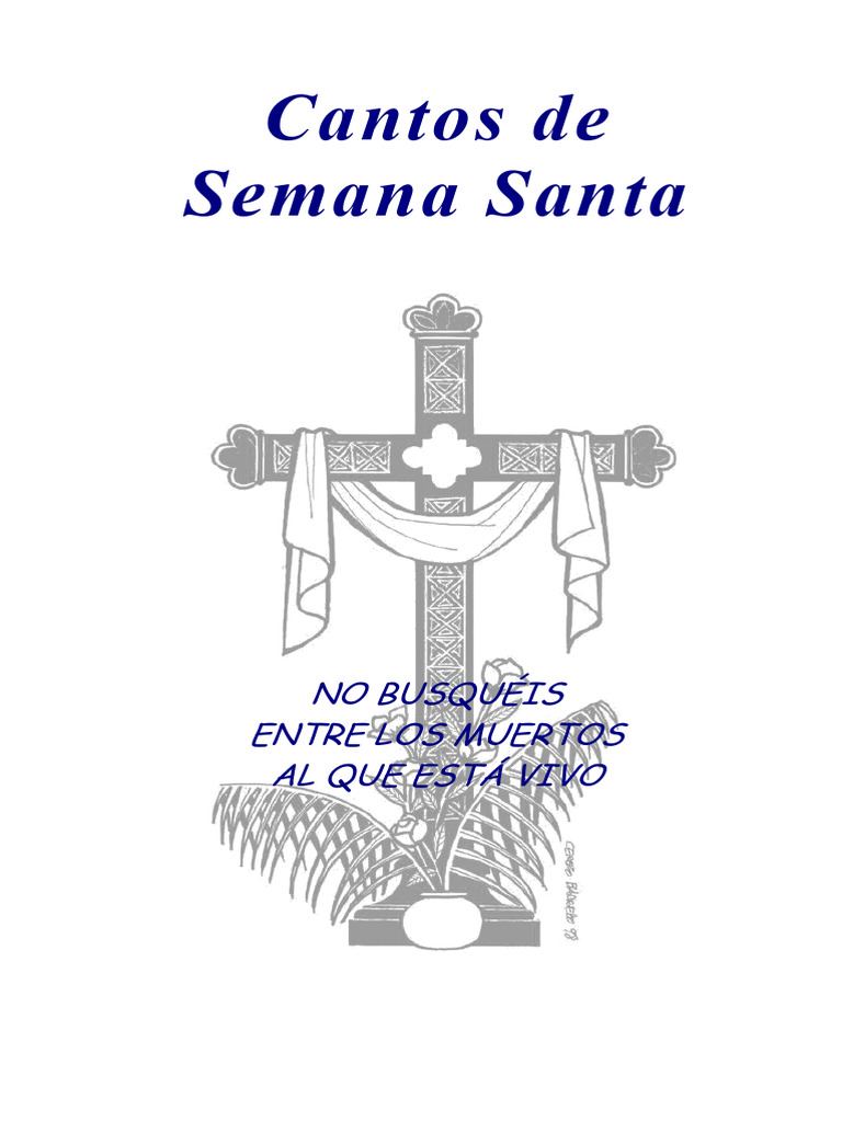 Folleto Cantos | PDF | eucaristía | Cristo (título)