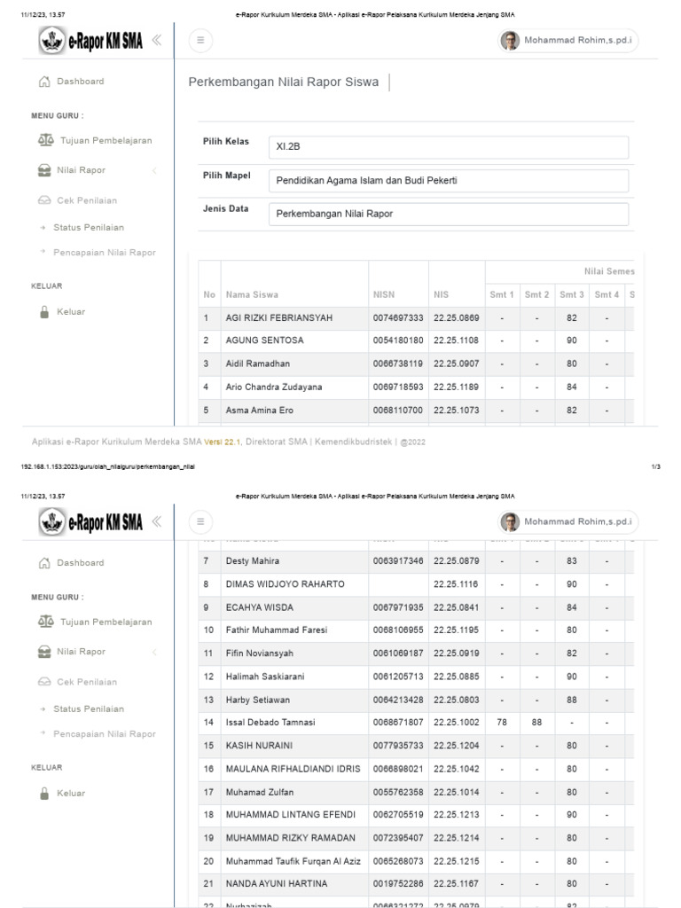 Nilai Pai Xi 2B | PDF