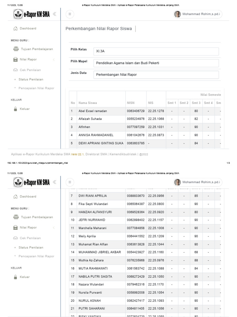 Nilai Pai Xi 3a | PDF