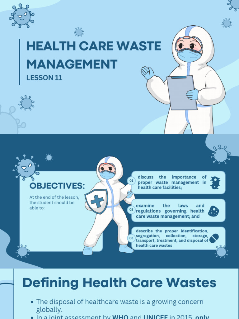 Health Care Waste Management Guide | PDF | Waste | Waste Management