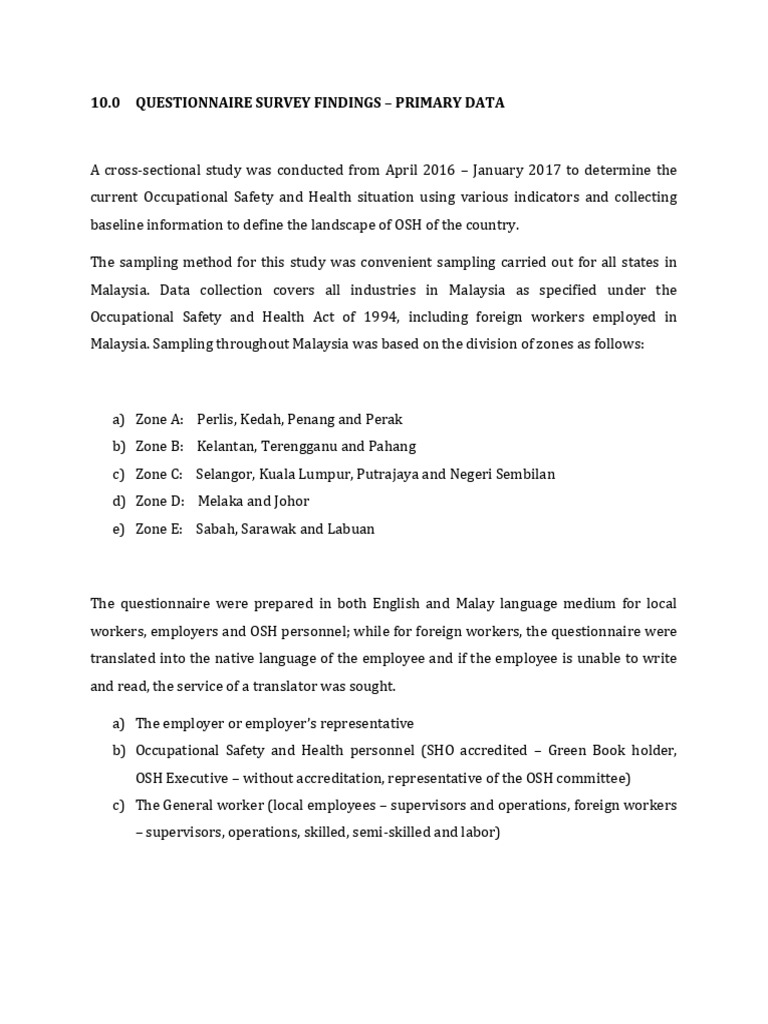 DOSH Data | PDF | Occupational Safety And Health | Employment