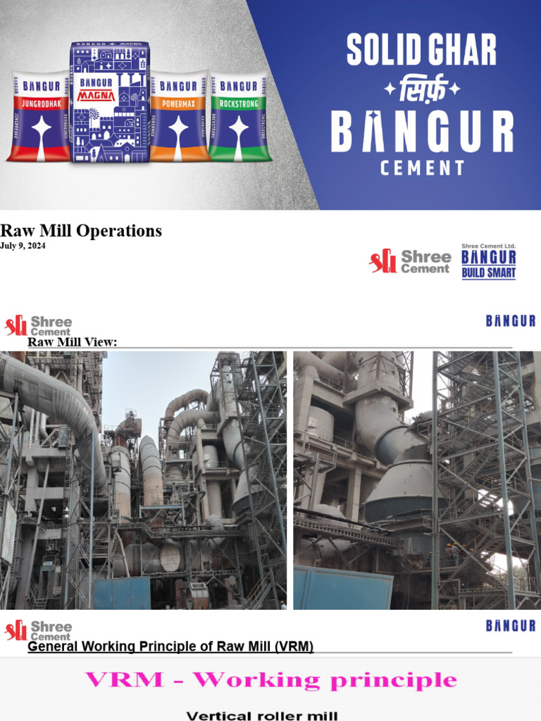 Raw Mill Operations Overview at SCL | PDF | Mechanical Engineering