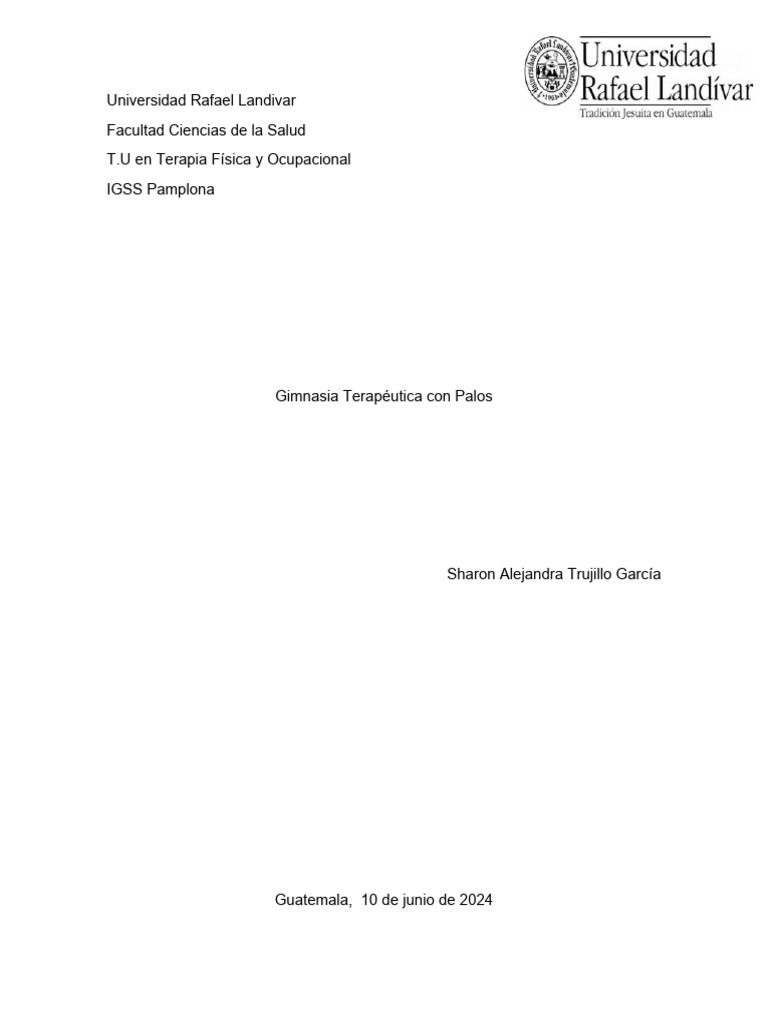 Ejercicios de Gimnasia Terapéutica con Palos | PDF | Hombro | Codo