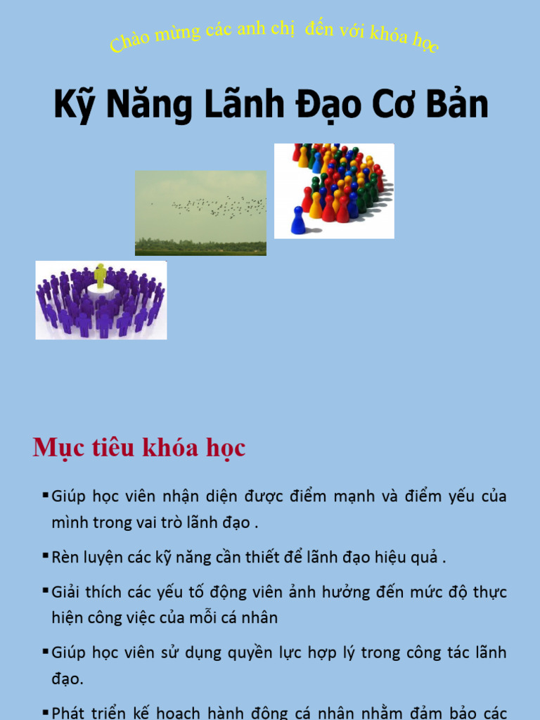 Ky Nang Lanh Dao Co Ban | PDF