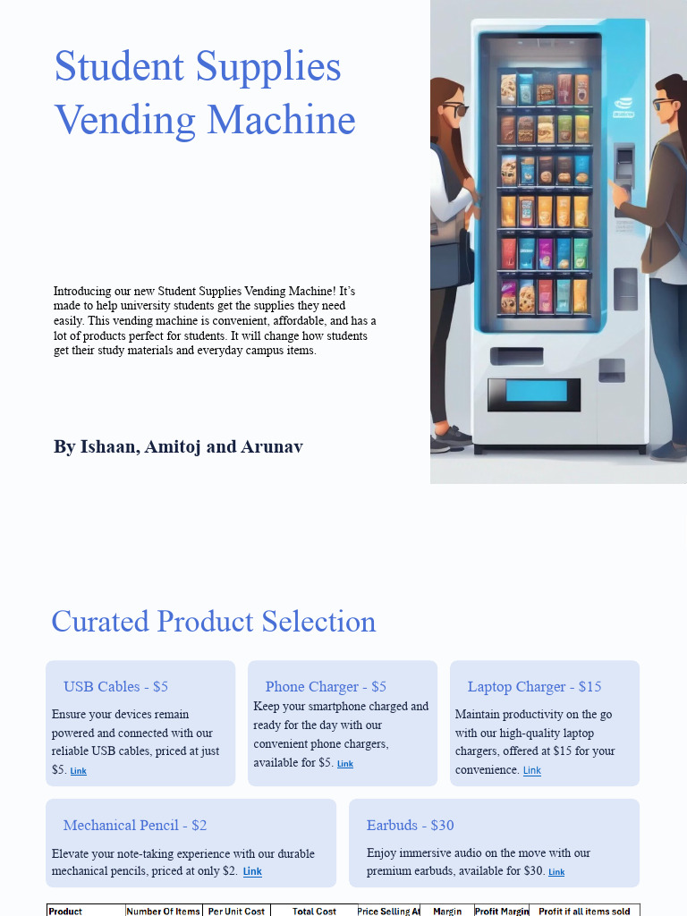 Vending Machine | PDF | Pricing | Vending Machine