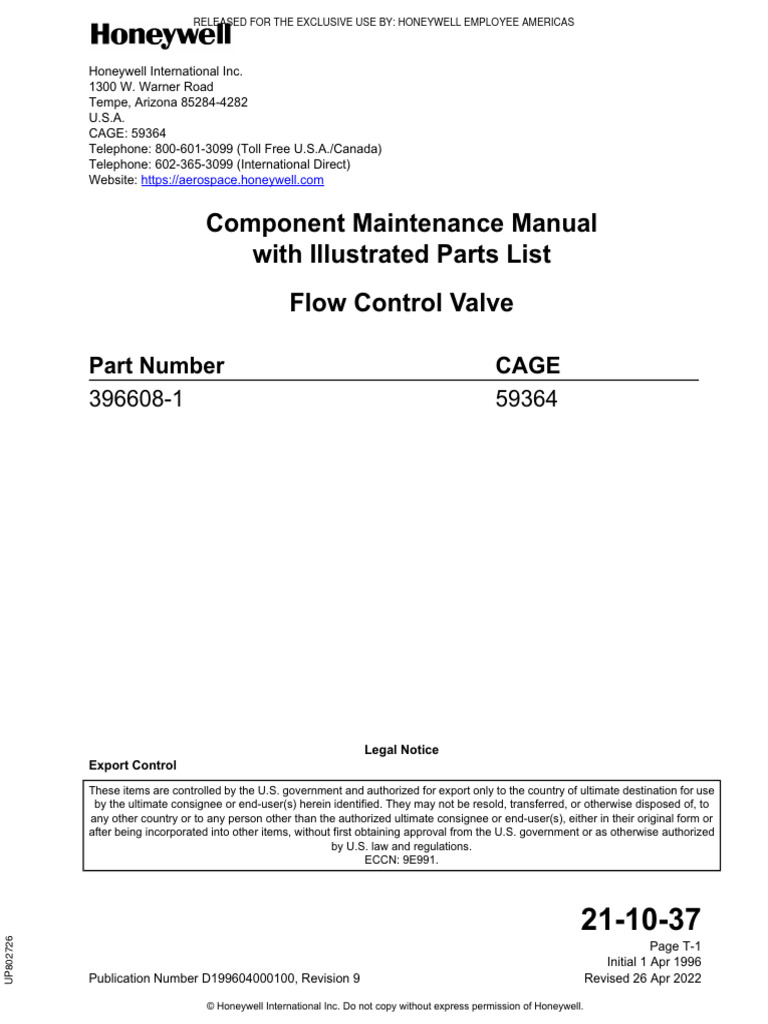21-10-37 Component Maintenance Manual | PDF | Damages | License