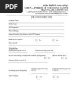 NIMT March 2025 Intake Application Guide | PDF | Identity Document