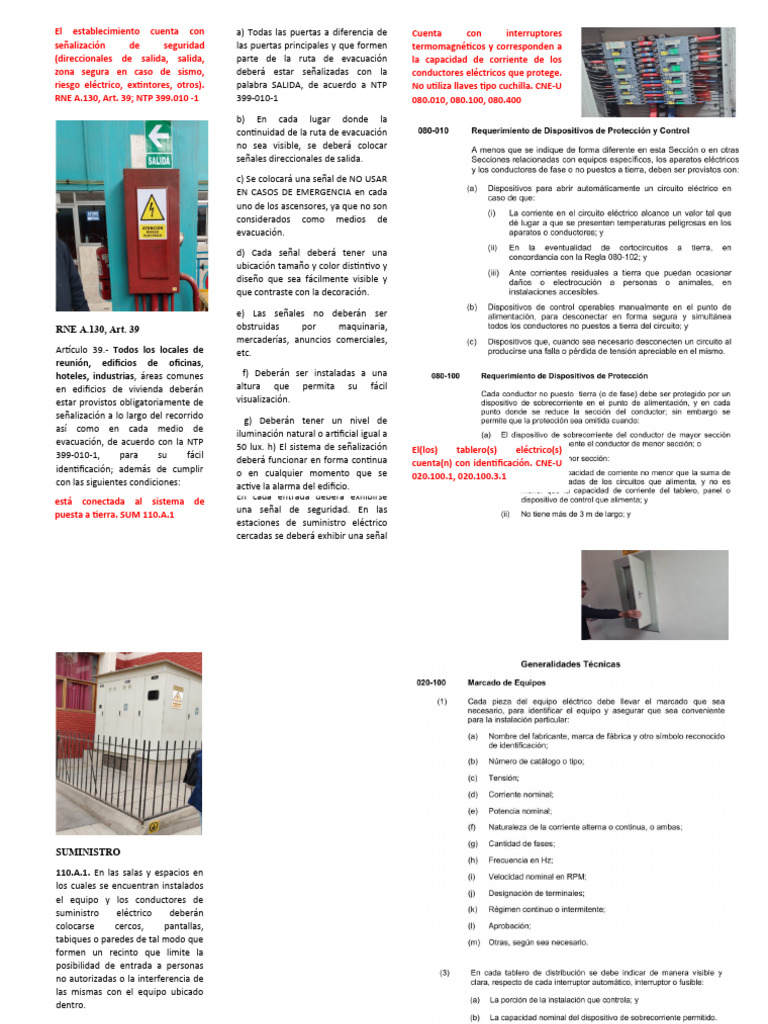 Marco Normativo ITSE | PDF | Ingenieria Eléctrica | Electricidad