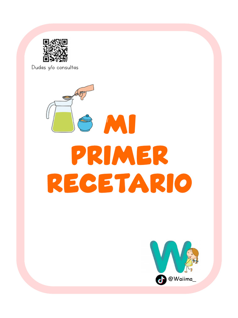 mi primer recetario | PDF