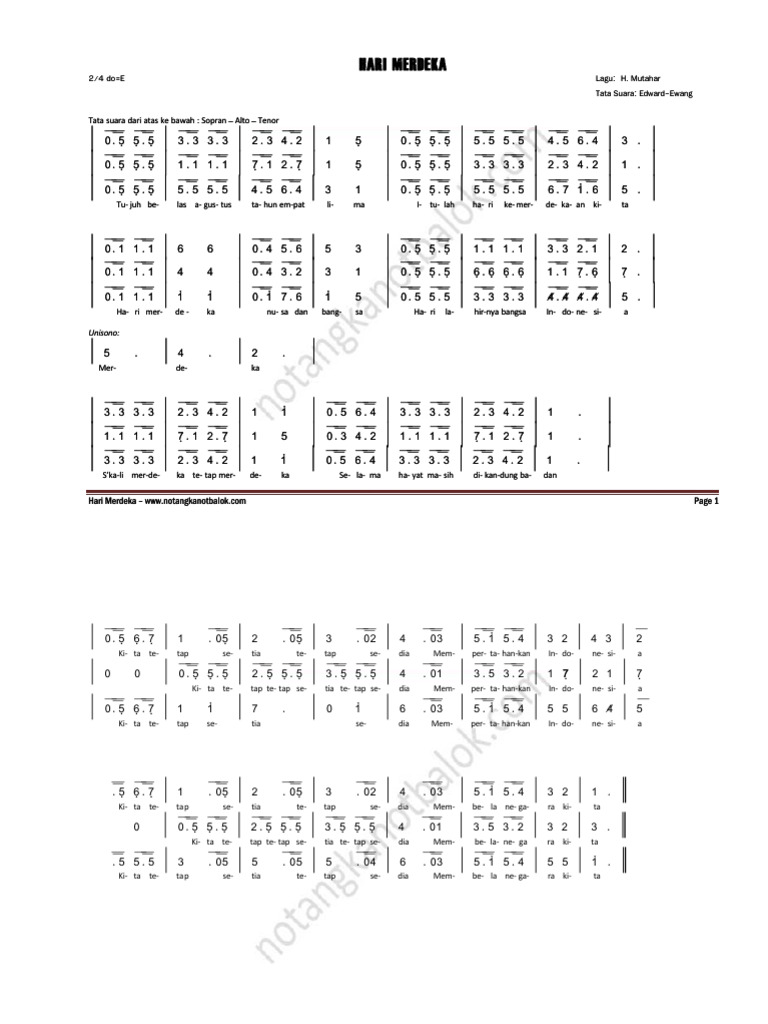 not-angka-hari-merdeka-paduan-suara_compress | PDF