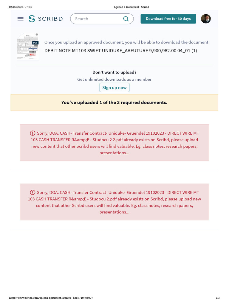 Upload A Document - Scribd | PDF | Scribd | Software