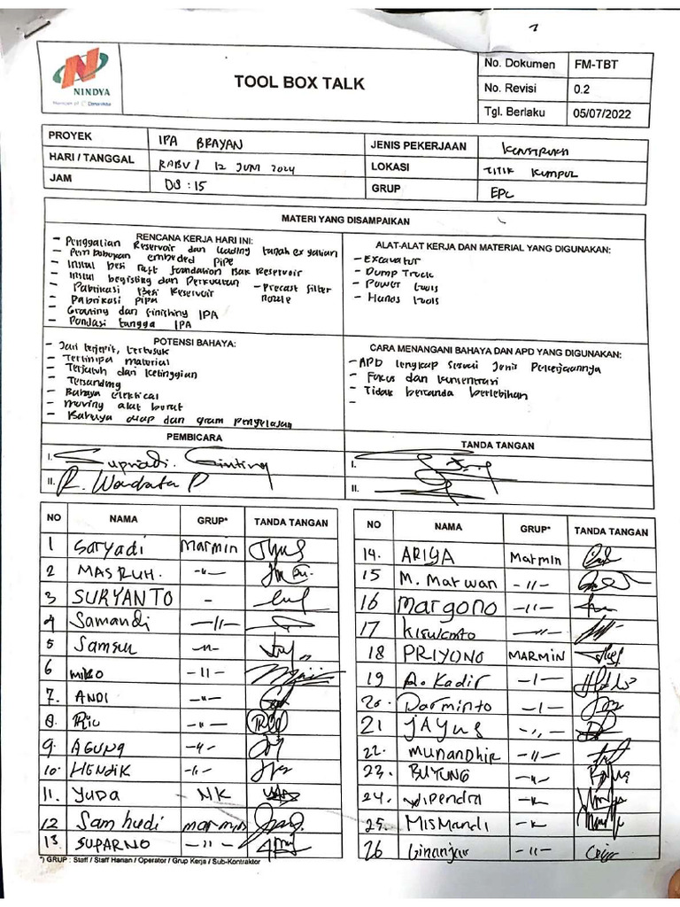 TBT 12 Juni 2024 | PDF