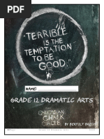 Grade 12 DRAMATIC ARTS Study Guide | PDF
