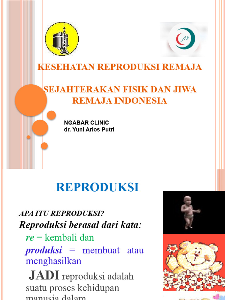 Kesehatan Reproduksi Remaja | PDF | Pengembangan Diri | Gaya Hidup