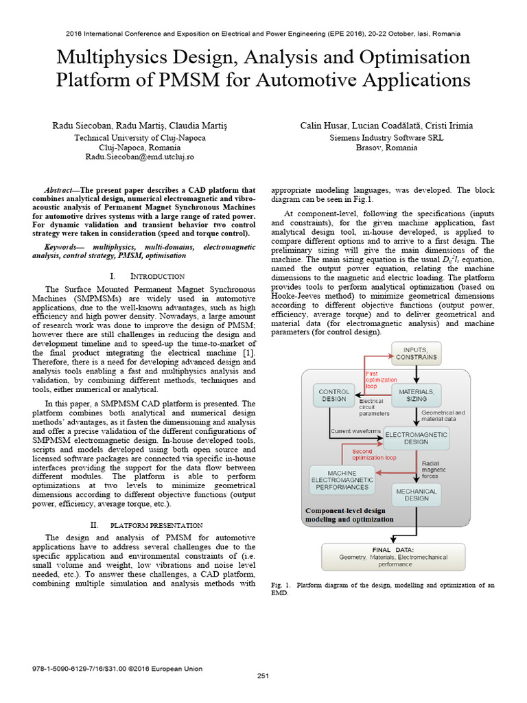 14multiphysics Design, Analysis and Optimisation | PDF | Mathematical Optimization | Computer ...