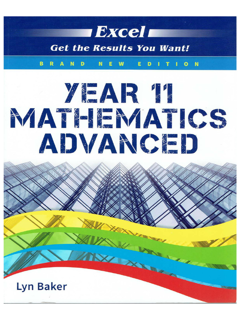 Excel y11 Mathematics Advanced | PDF