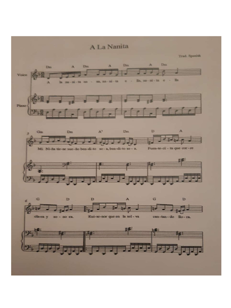 A La Nanita Nana | PDF