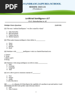 Class 7 - TERM 1-Worksheet-1-With Answers | PDF | Artificial ...