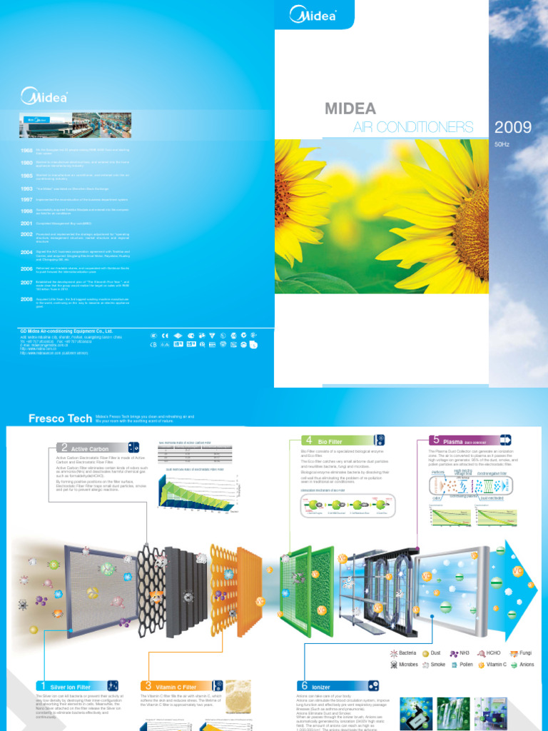 Catalogue Midea Ang 2009 | PDF | Materials