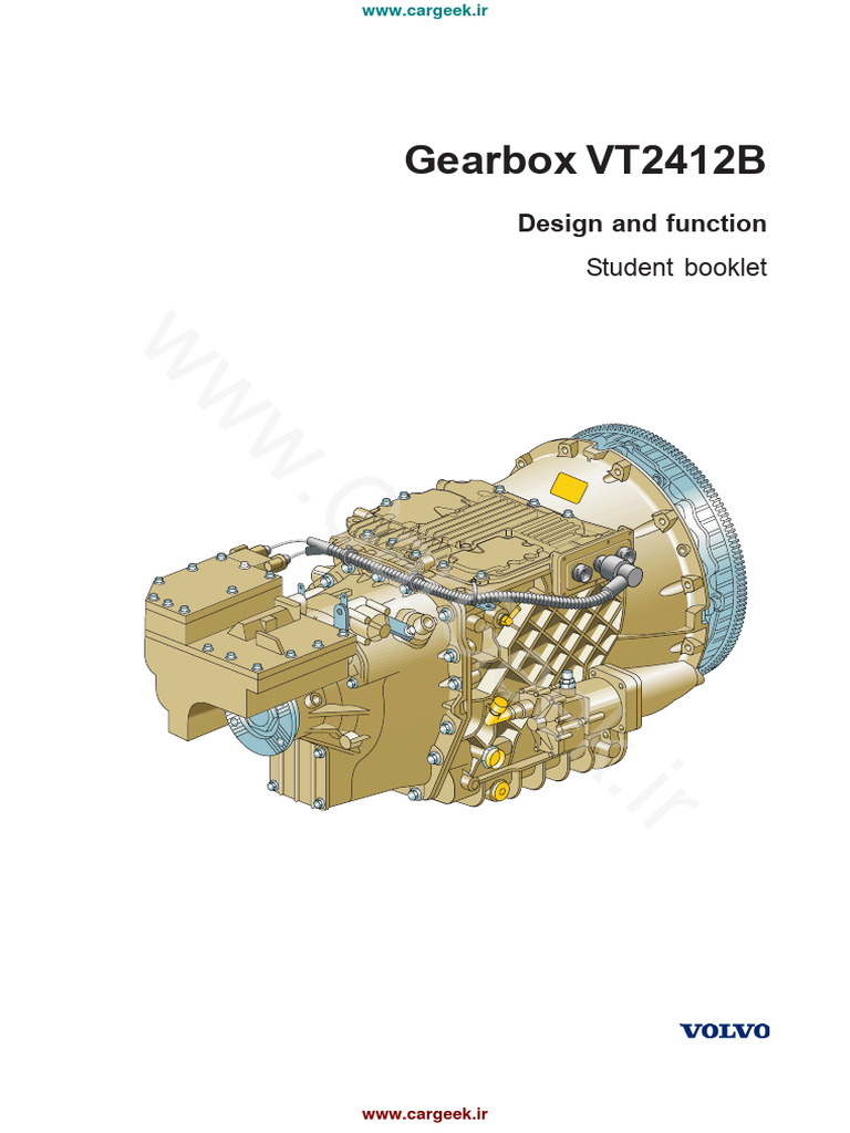 Volvo VI2412B Ishift Studentbooklet | PDF | Automatic Transmission ...