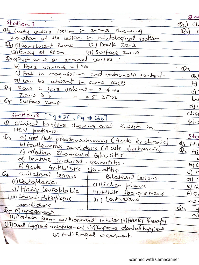LCMD 2020 Patho OSPE | PDF