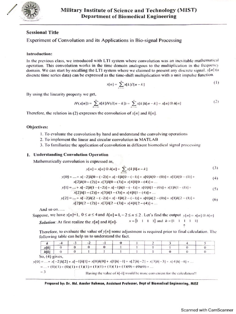 BSP Sessional Week 7 Lab Sheet | PDF