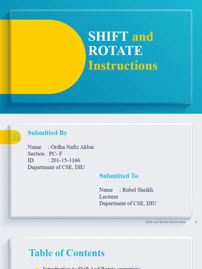 201 15 3166 - Shift and Rotate | PDF | Computing | Office Equipment
