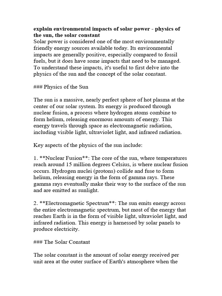 Unit 1 Nces | PDF | Solar Energy | Atmosphere Of Earth
