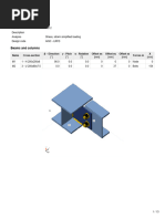 Horizontal Bracing Connection | PDF | Beam (Structure) | Structural ...