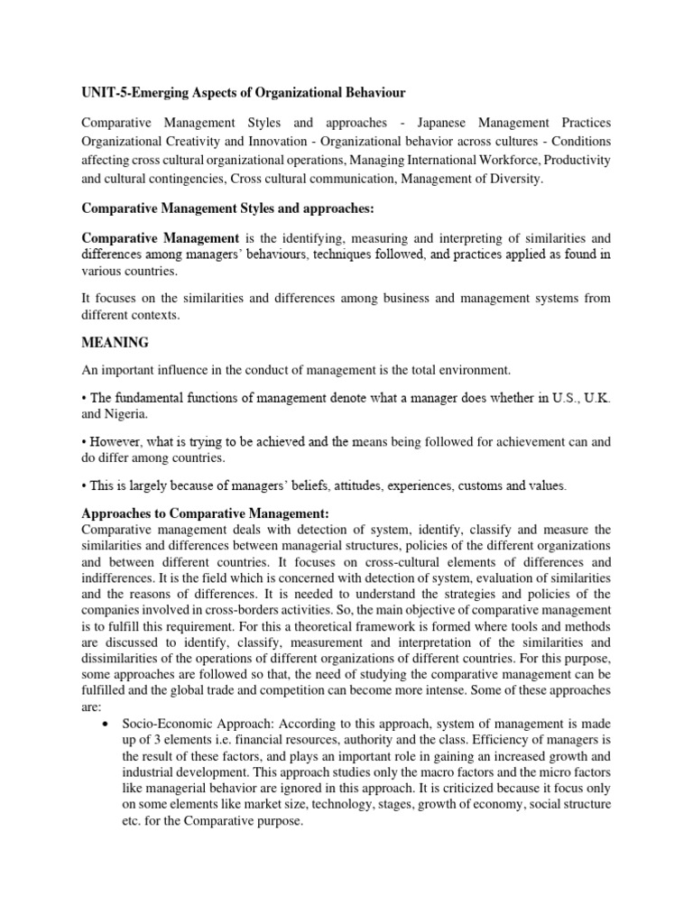 MC & OB Unit-5 | PDF | Creativity | Thought