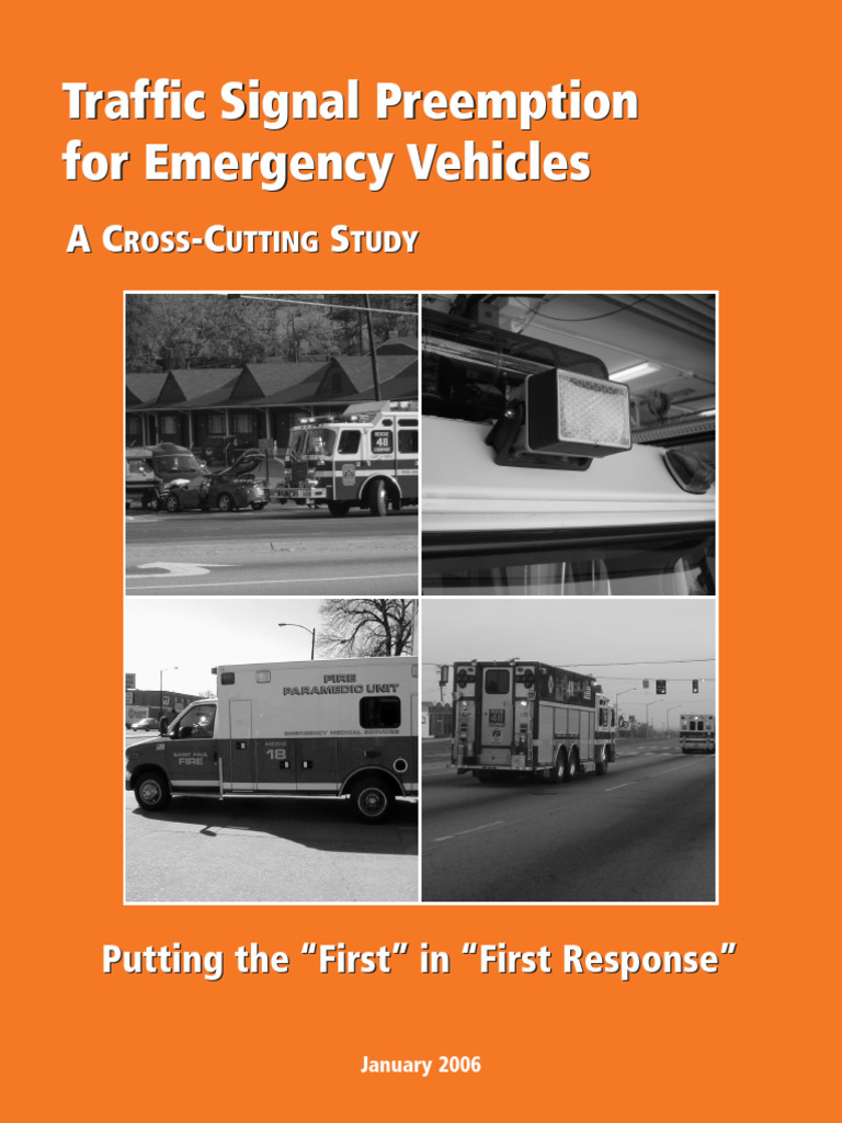 Emergency Vehicle Traffic Signal Preemption | PDF | Traffic Light