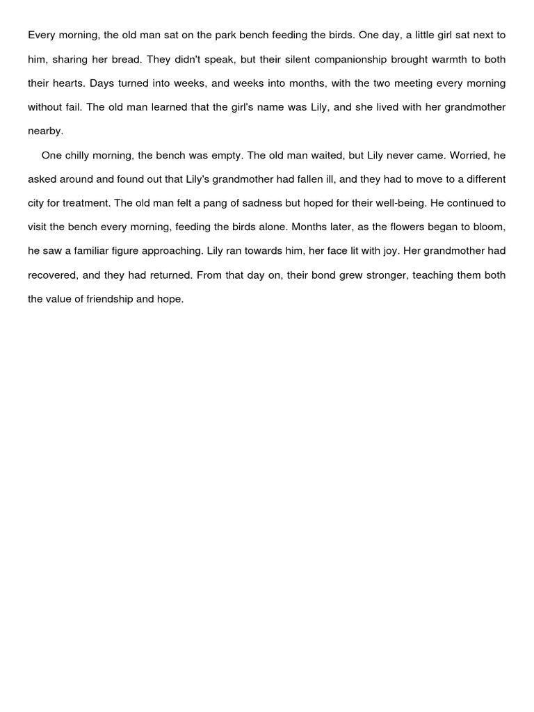 Normal Length Story 2 | PDF
