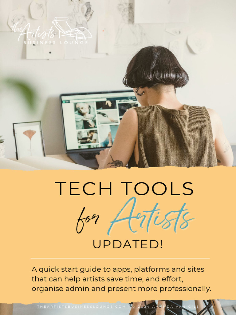 Tech Tools For Artists Updated March 2024 | PDF | Computer File | Software