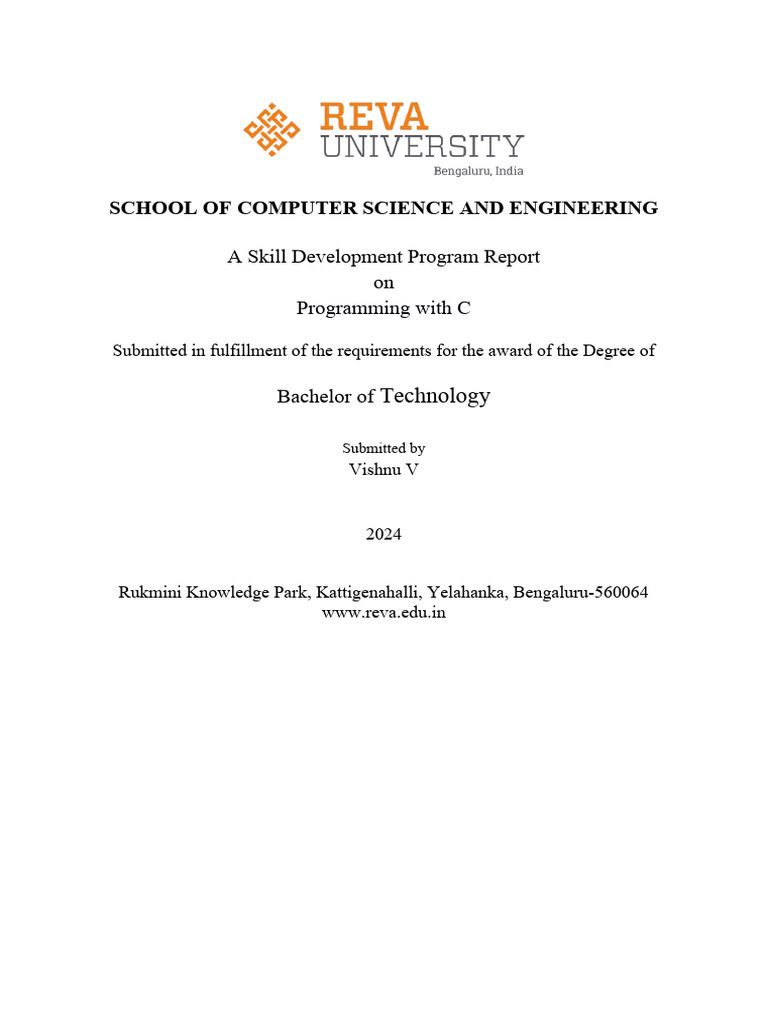 R23EI051 Vishnu V | PDF | Computer Programming | Software
